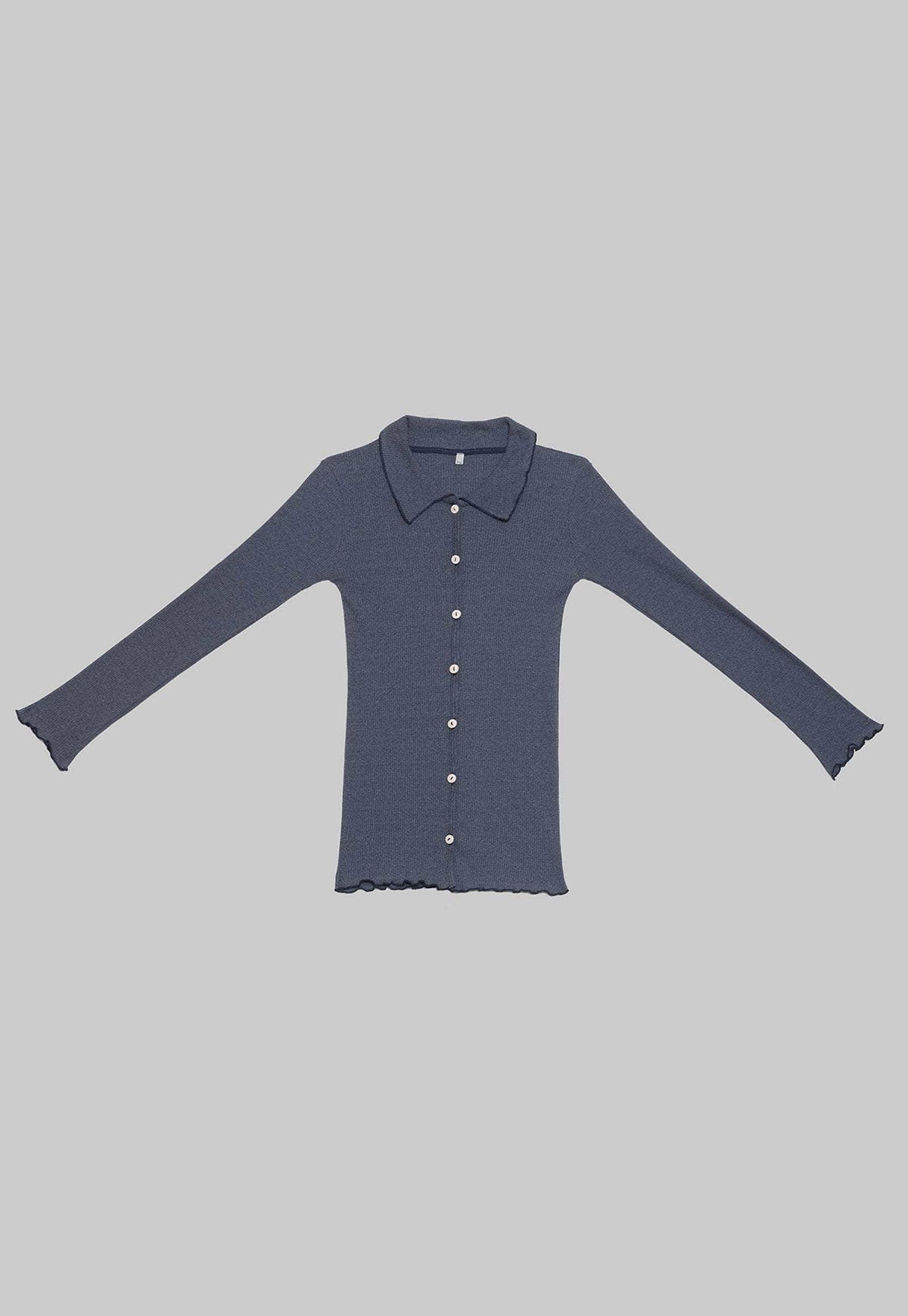 Iso Shirt Dark Denim – NOIS NEW YORK
